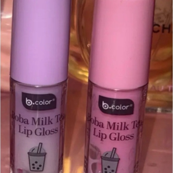 Makeup | 1 Mix Products Bcolor Boba Milk Tea Lip Gloss Set | Poshmark